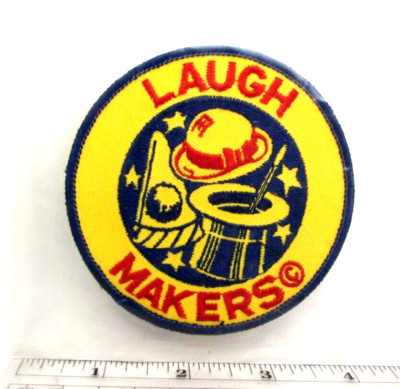 Vintage Laugh Makers Jacket Patch Hats Comedy Show Funny Humor NOS NIP | eBay