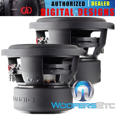 (2) DD AUDIO 710d-D4 10" SUBS 3600W DUAL 4-OHM CAR SUBWOOFERS BASS ...