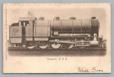 Great Eastern Railway Locomotive "Decapod" GER Train Antique English ...