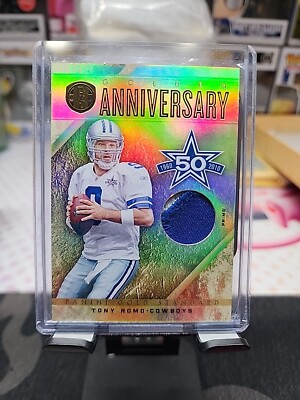 2011 Panini Gold Standard Tony Romo Jersey Number Card # 9/25 Dallas ...