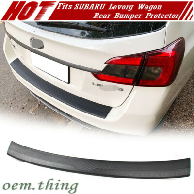 Rear Bumper Sill Protector Trim Cover PP Fit For SUBARU LEVORG Wagon ...