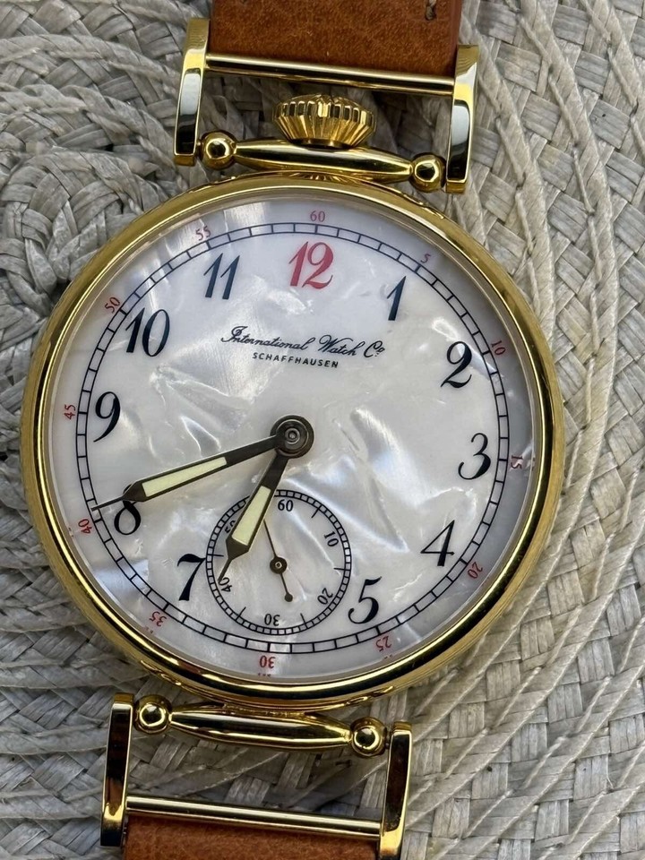 Vintage Watch IWC Collectible Mechanical Gift Him Watches For Men 3602 ...