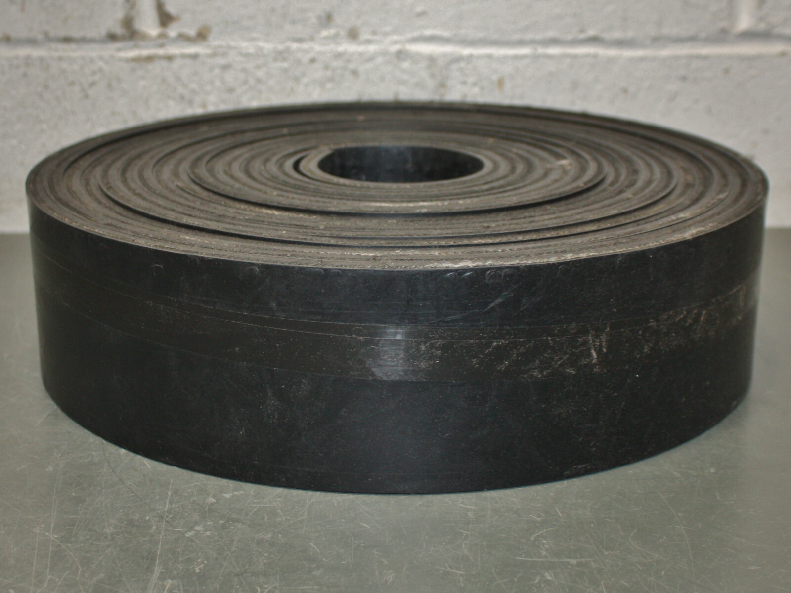 McMaster Carr Roller Bed Conveyor Belt 5-2731, 4" x 40ft x 0.360", 2 ...