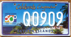 2003 Cayman Islands License Plate – Celebrate Cayman and 1967 ...