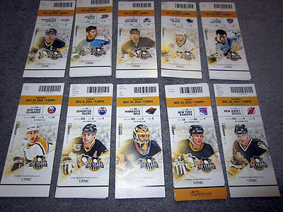 Pittsburgh Penguins vs Anaheim Ducks TICKET STUB 10-15-16 Game 2 ...