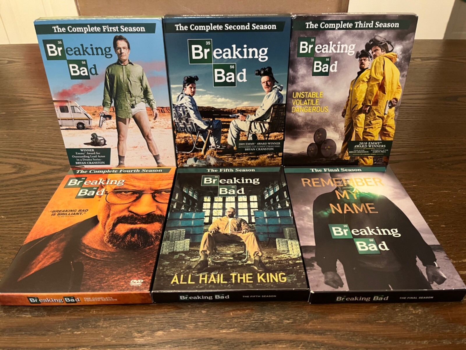 Breaking Bad Season 6 Dvd Cover