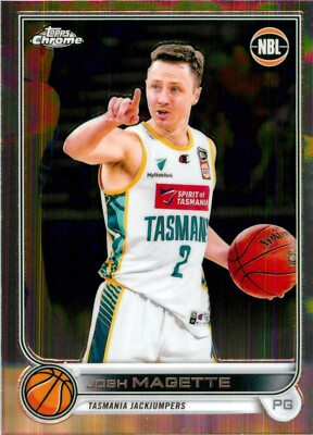 2022 2023 Tasmania JackJumpers NBL Basketball Topps Chrome Card - Josh ...