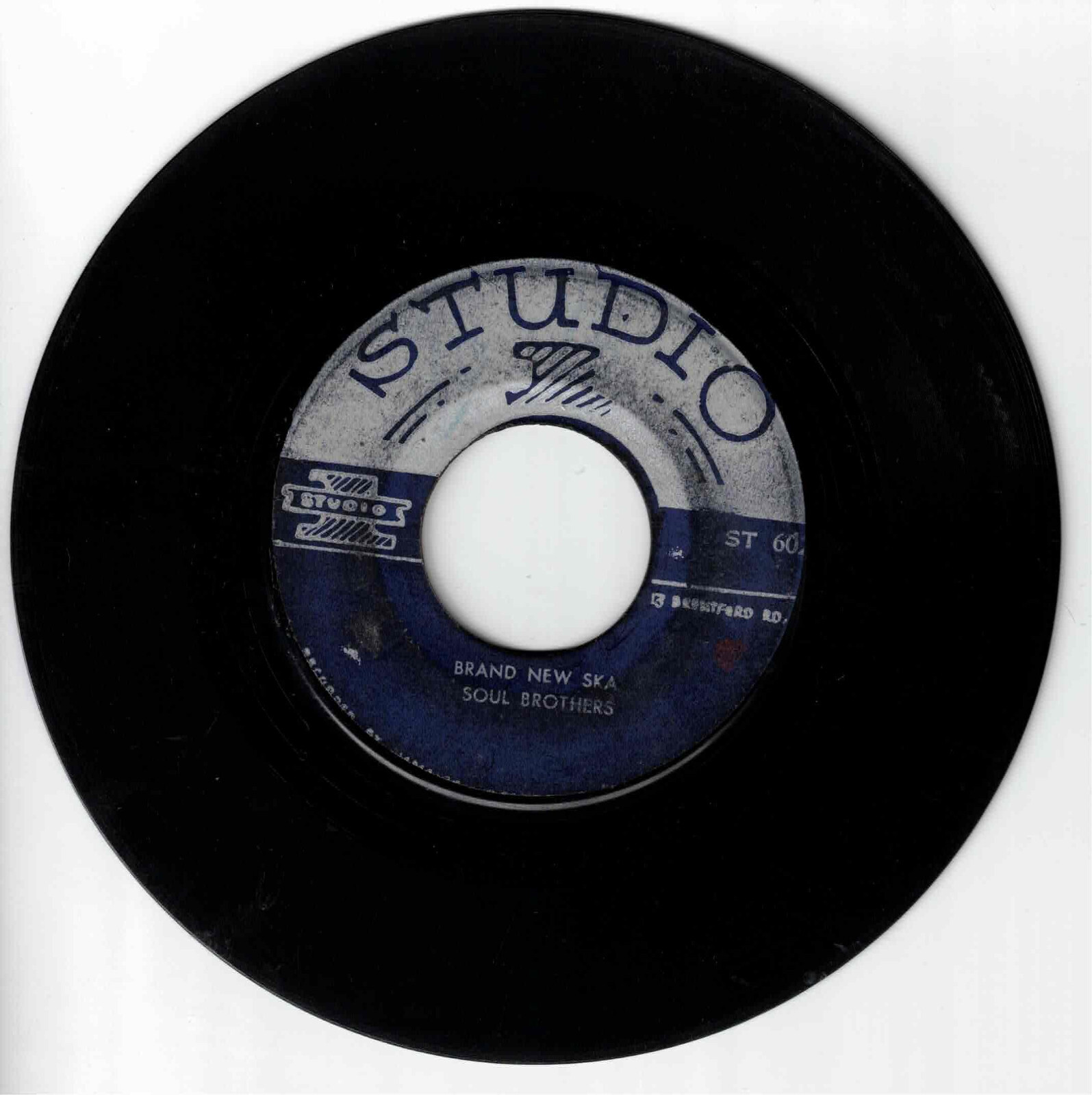 #37 RARE SKA 45 STUDIO ONE 1966 THE SOUL BROTHERS " BRAND NEW SKA " | eBay