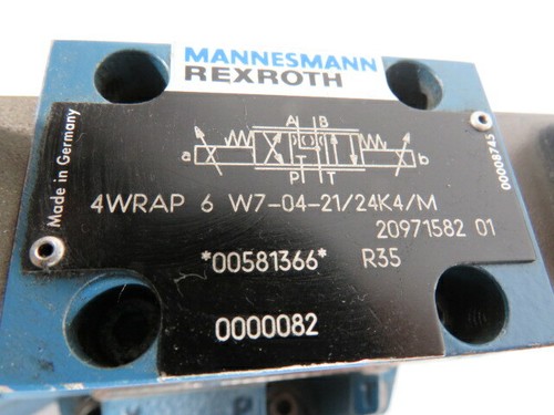 Rexroth 4WRAP-6-W7-04-21/24K4/M Proportional Valve USED | eBay