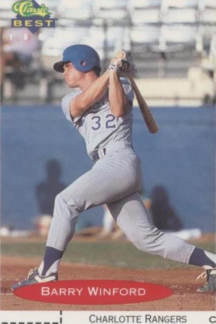 1991 Classic Best Minor League - Barry Winford #25 (RC) for sale online ...