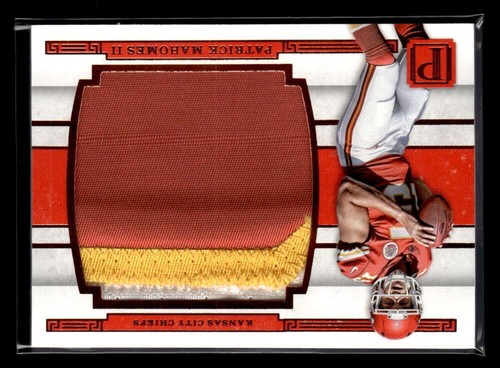 2017 Panini Pantheon Patrick Mahomes II Rookie Mammoth Patch Bronze /25 ...