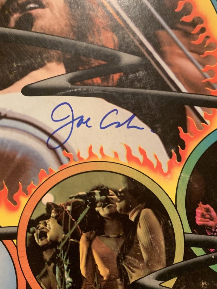 Joe Cocker Signed Autographed Self Titled Album LP Record Cover No ...