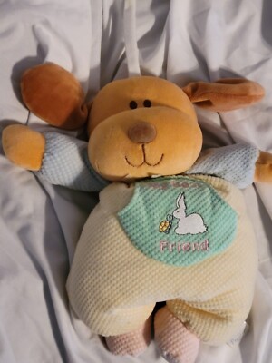 Prestige Baby Puppy Dog plush Musical My Best Friend pink blue yellow ...