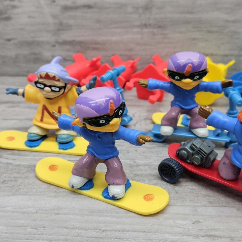 Rocket Power Burger King Toys 2002 Nickelodeon Otto Reggie Sam Lot | eBay