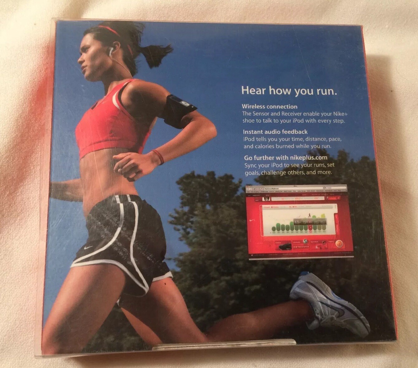 NEW NIKE+ Plus ipod Sport Shoe Kit Sensor Wireless Kit MA365LL/F APPLE ...