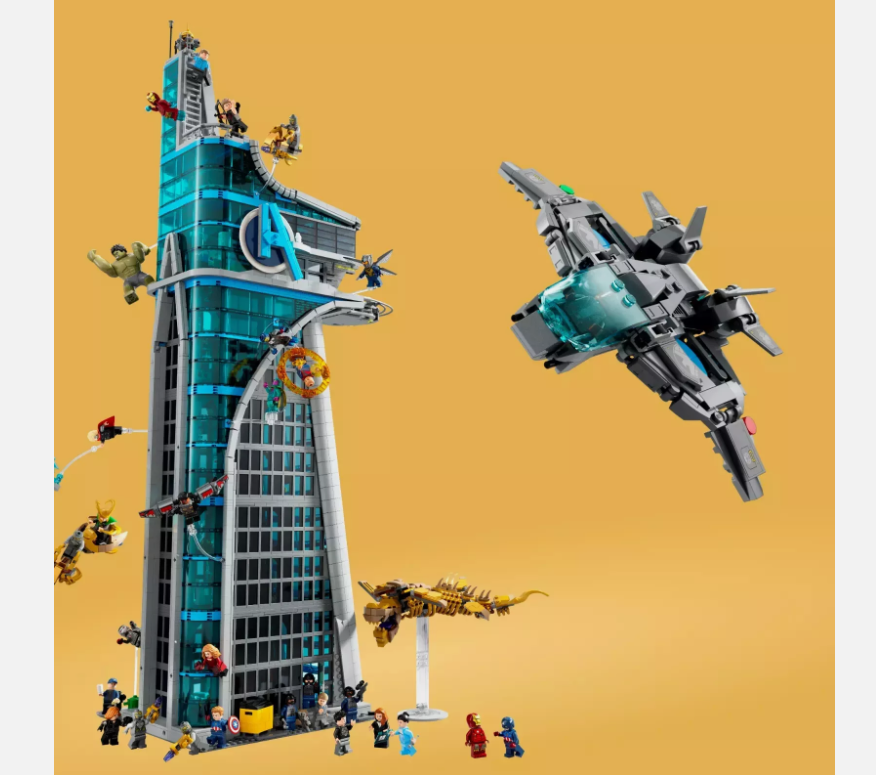 Marvel Avengers Tower - High Quality Building Brick Blocks toy set 5201 ...