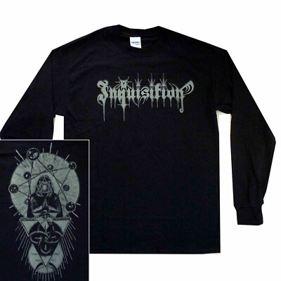 Inquisition Logo Long Sleeve Shirt S-XL Official Black Metal Band Merch ...