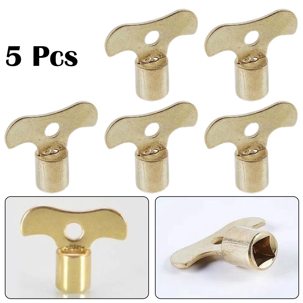 Square Spool Faucet Key Brass Key For Venting Radiator Special Lock ...