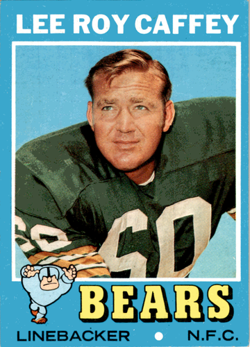 1971 Topps #203 Lee Roy Caffey Chicago Bears | eBay