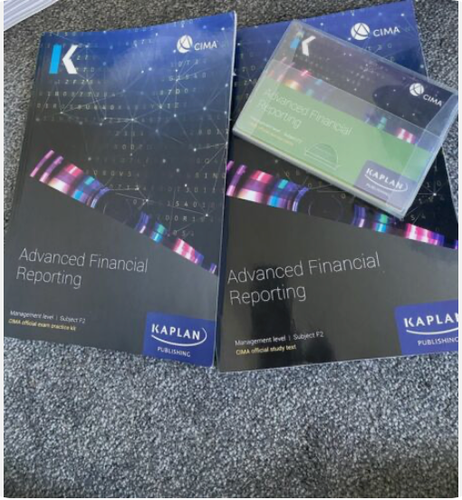 CIMA F2 Kaplan Advanced Financial Reporting Study Text and Exam ...