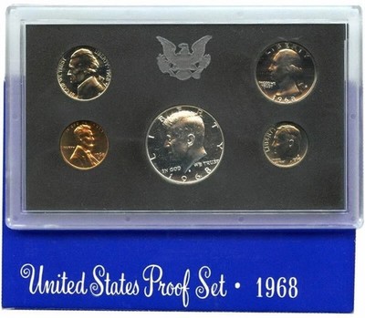 1968-S Clad Proof Set U.S. Mint Original Government Packaging | eBay