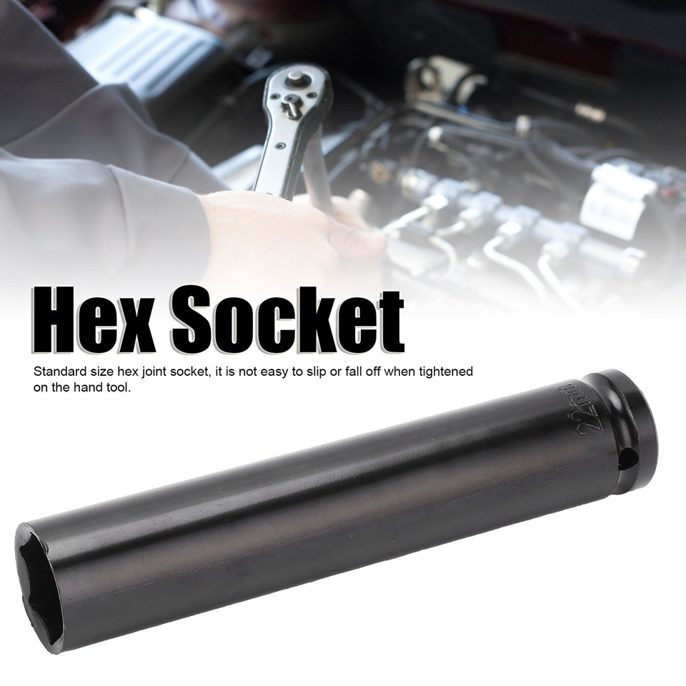 Electric Wrench Socket Hex Carbon Steel Screw Tightening Tool Spanner ...