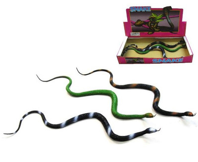10 RUBBER 30 IN SNAKES toy snake novelty reptiles toys joke fake large ...