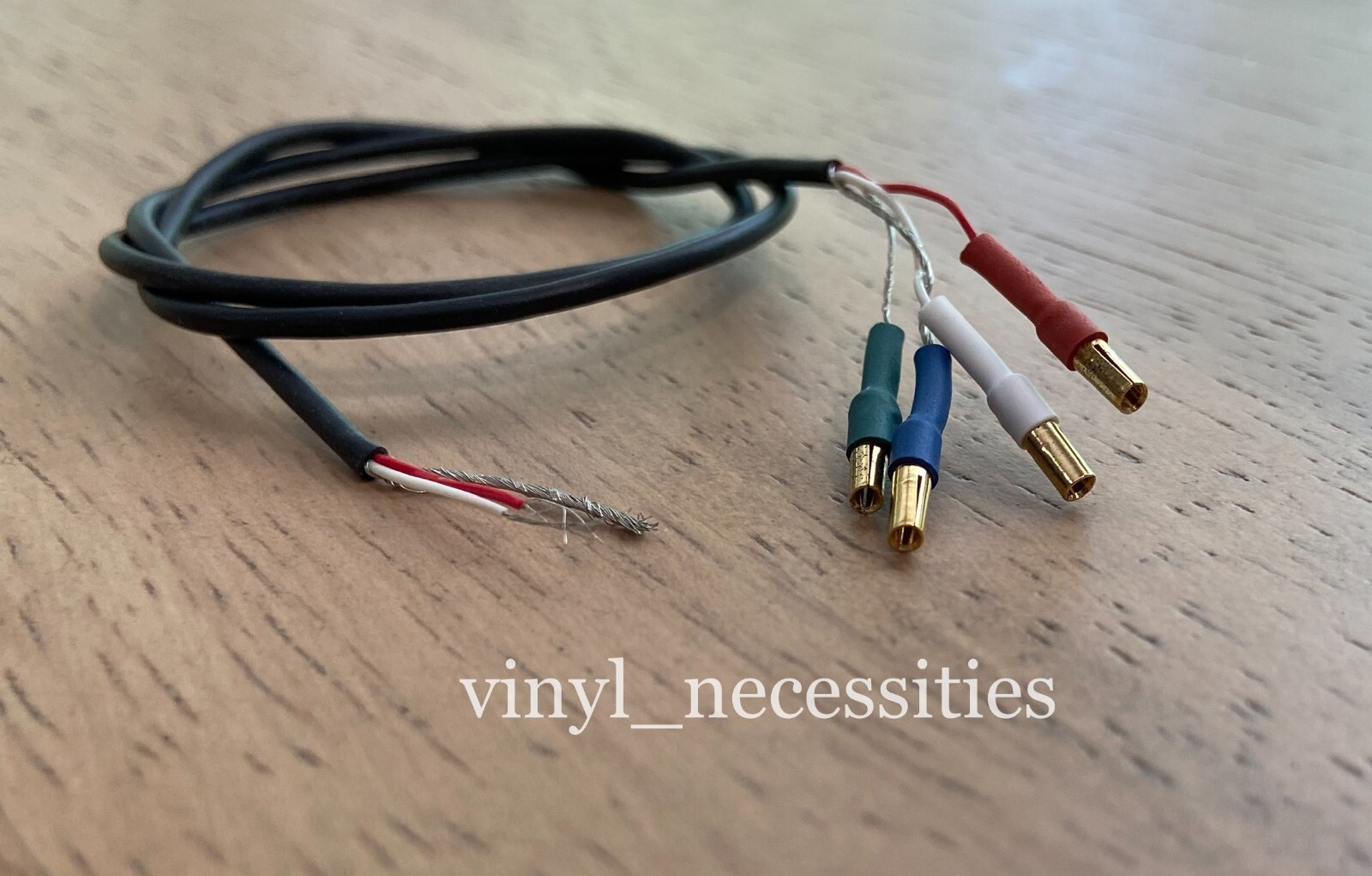Tonearm Wire Set AWG 32# 2channels Shielded wire 1.3 terminal 400mm/15 ...