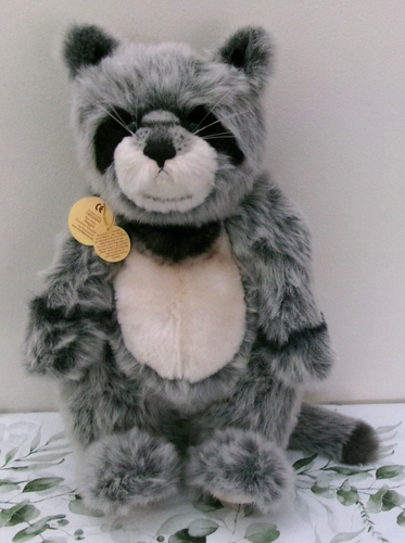 Charlie Bears Reggie Raccoon Lisa Rosenbaum Design c 2009 | eBay Australia
