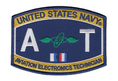 AT Aviation Electronics Technician Naval Rating Patch | eBay