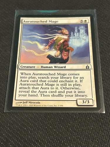Magic the Gathering Ravnica City of Guilds Auratouched Mage | eBay