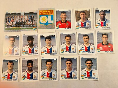 sympa lot de carte 1999 - 99 France / Lyon écusson stickers ( panini ...