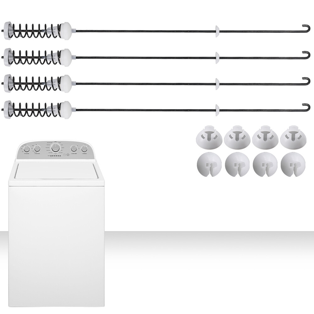 4 Pack Washing Machine Suspension Rods Fit for Whirlpool Amana Maytag ...