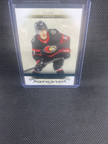 2021-22 Upper Deck Artifacts Turquoise Parallel Rookie Shane Pinto 176 ...