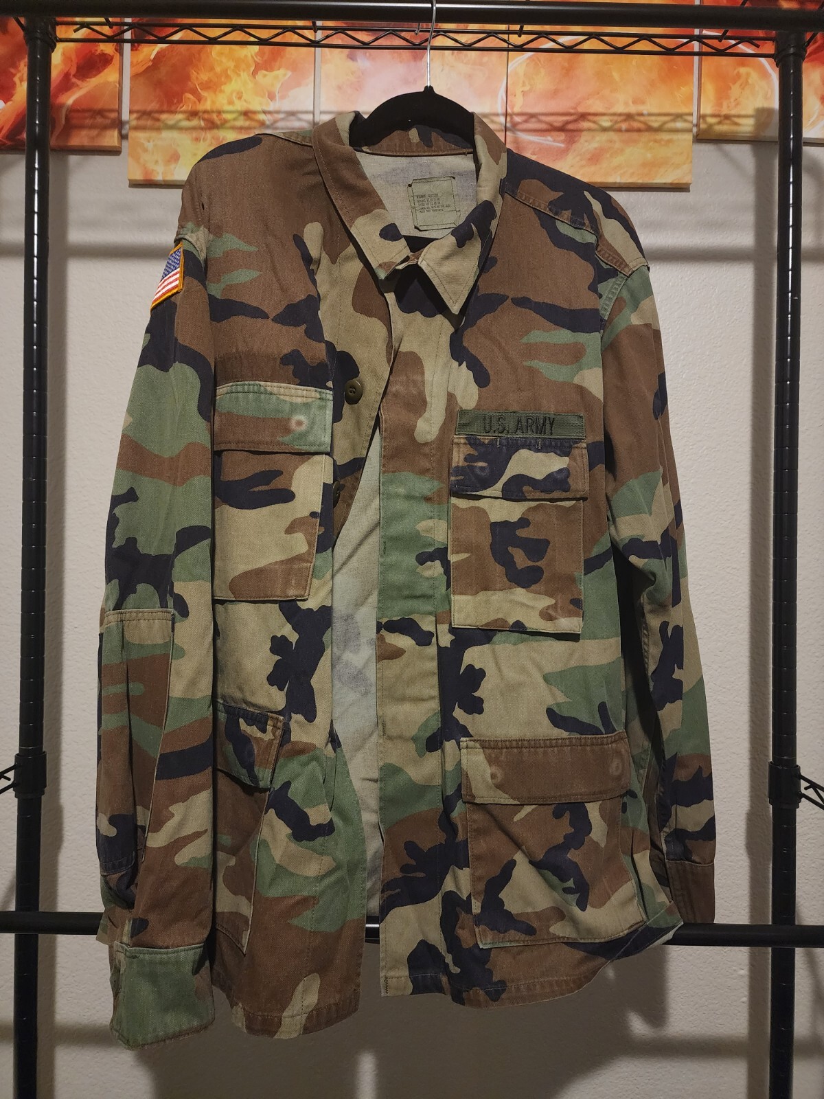 Woodland BDU top xl - authentic vintage bdu top | eBay