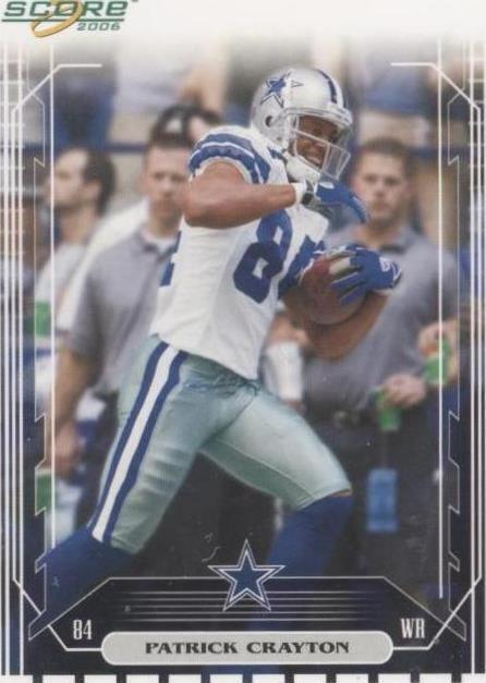 2006 Score - Patrick Crayton #77 for sale online | eBay