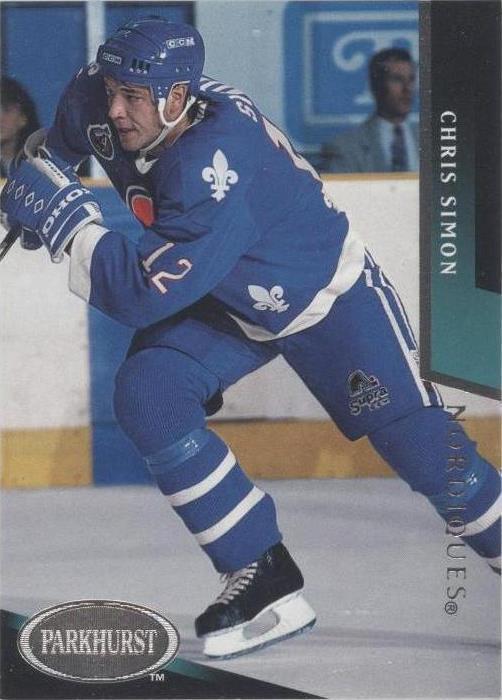 1993-94 Parkhurst - Chris Simon #171 (RC) for sale online | eBay