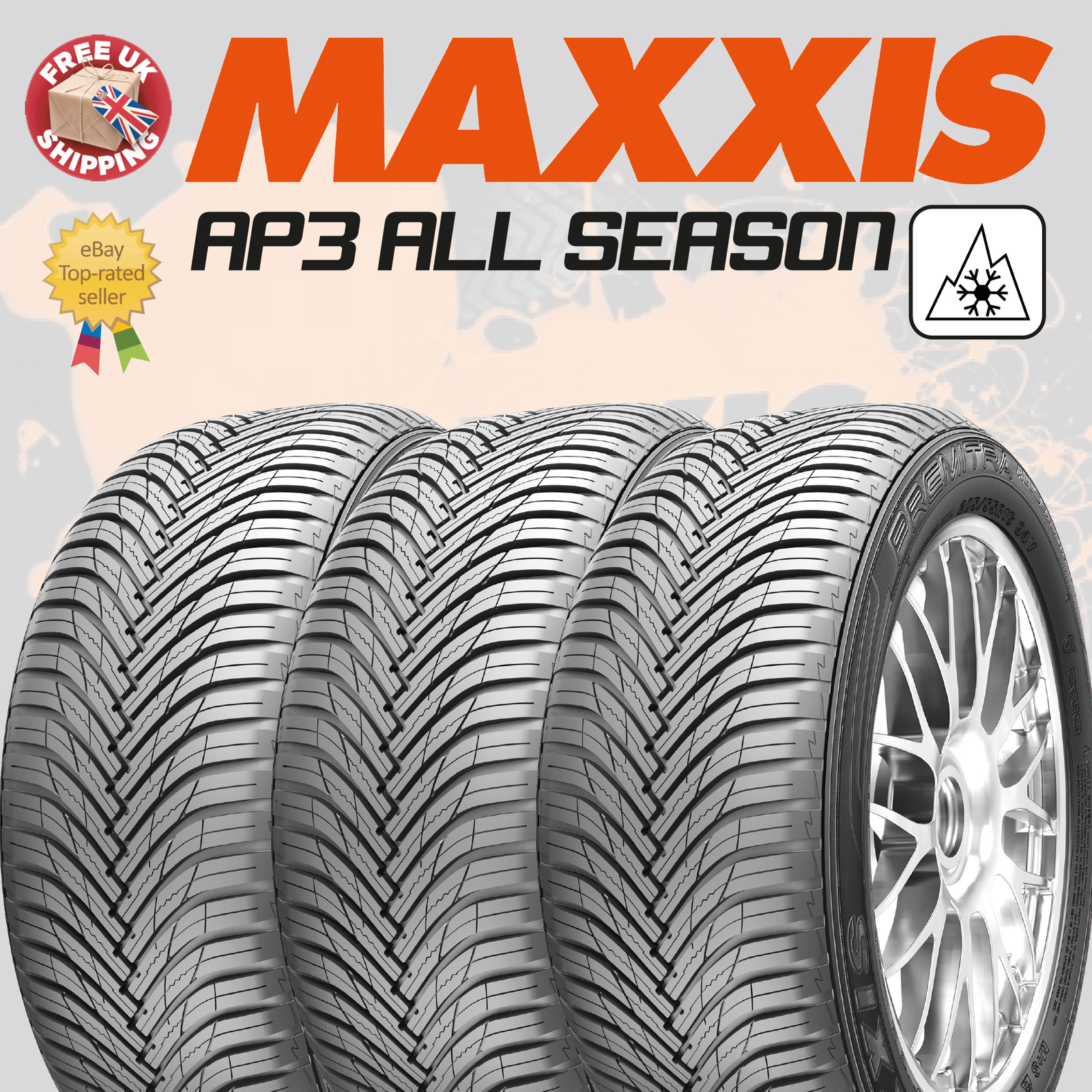 X3 245 45 18 100W XL Maxxis AP3 ALL-SEASON Tyre SIMLAR TO MICHELIN ...