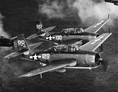 Poster, Many Sizes; Grumman Tbm-3 Avengers Vt-88 August 1945 | eBay