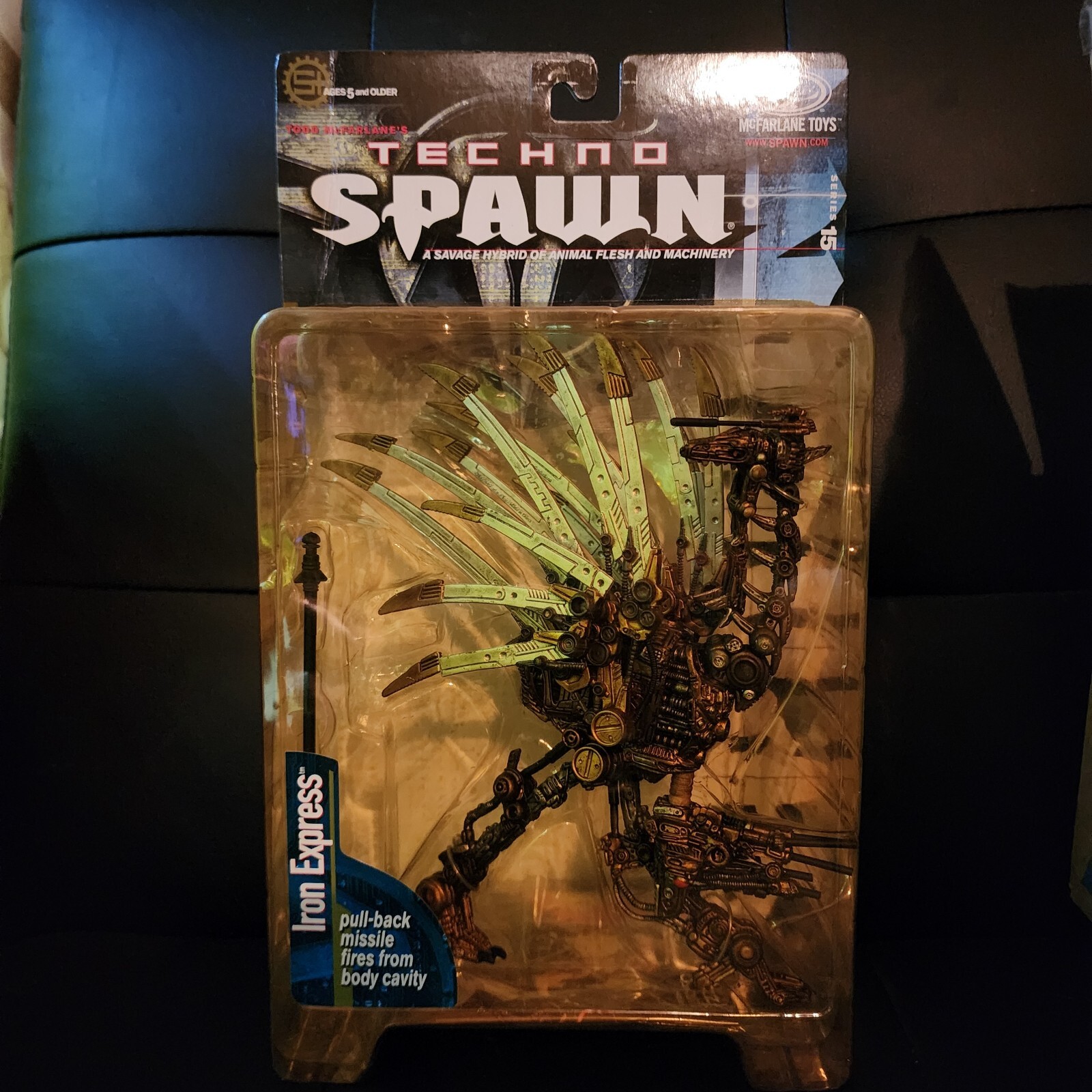 Techno SPAWN Iron Express Action Figure Series 15 McFarlane Toys 1999 ...