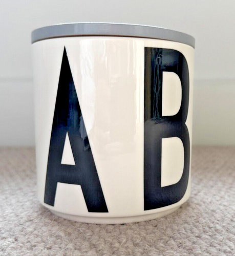 Arne Jacobsen Design Letters Ceramic Pot With Lid | eBay