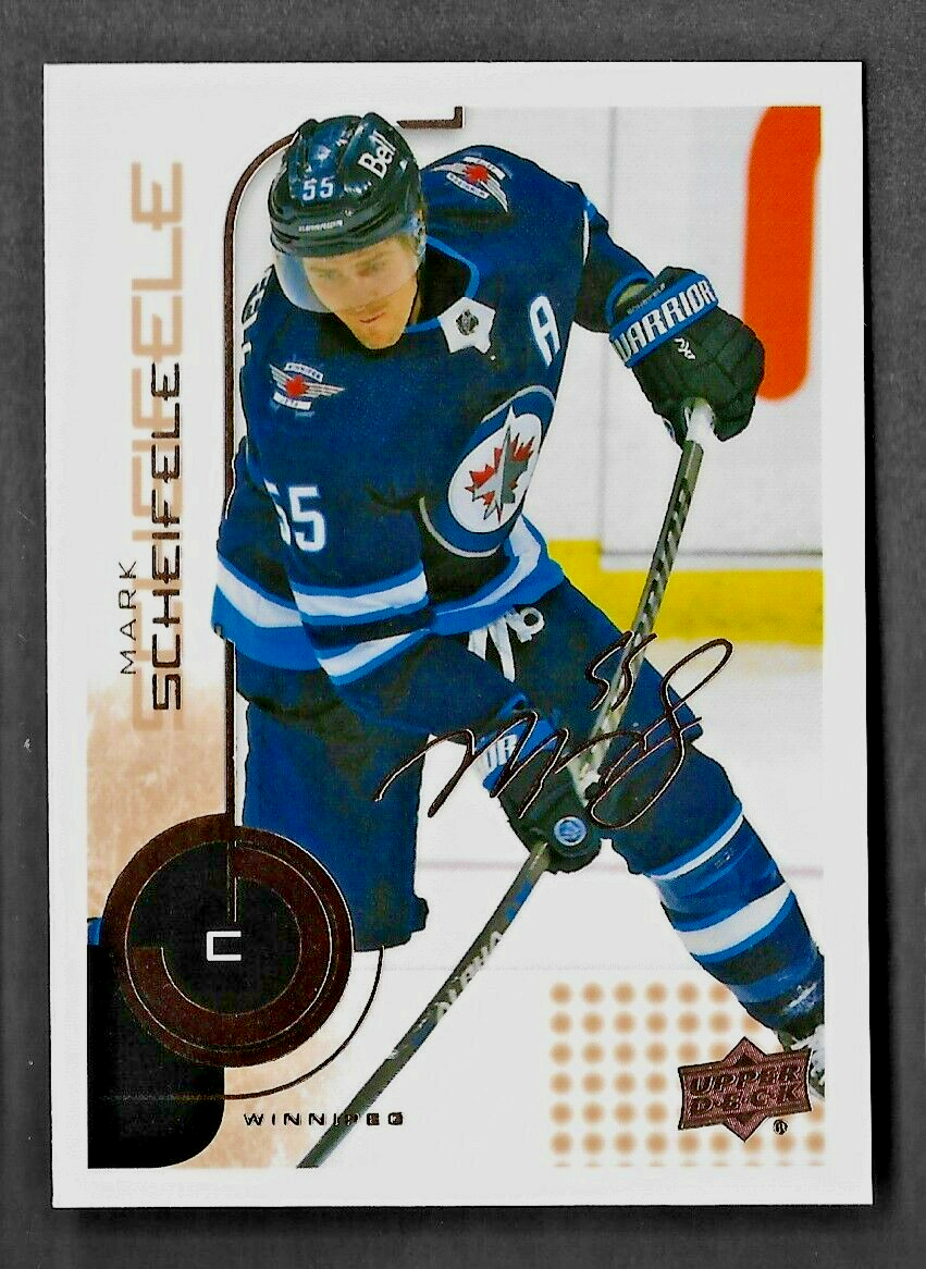 MARK SCHEIFELE 2022-23 UPPER DECK MVP GOLD SCRIPTED INSERT CARD #40 ...