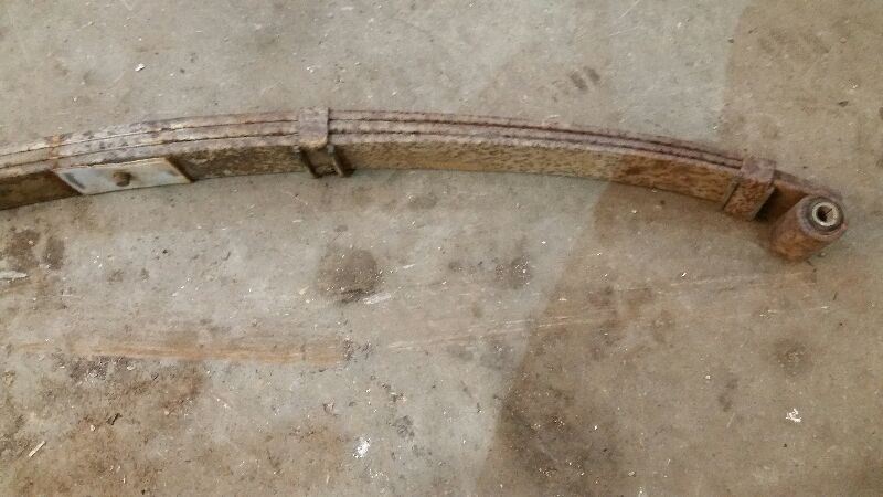 Drivers Left Front Leaf Spring for 76-88 Jeep J-Series Truck | eBay