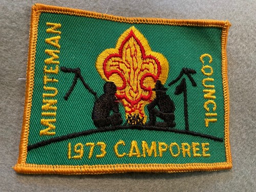 (89) Boy Scouts - 1973 Minuteman Council Camporee patch | eBay
