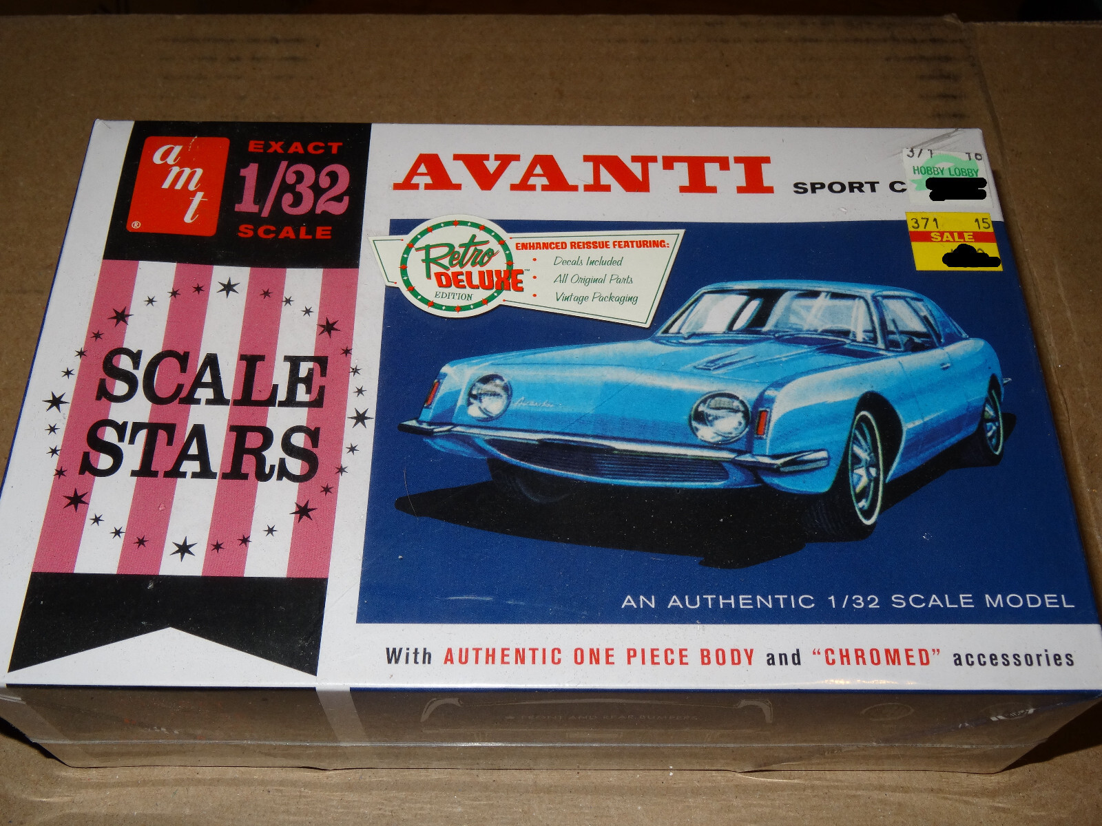 AMT 1/32 1963 Studebaker Avanti Plastic Model Kit 885 Amt885 for sale ...