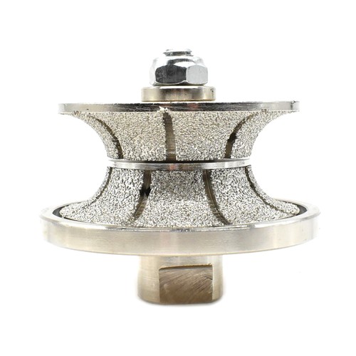 1-1/4" Bullnose Diamond Hand Profiler Router Bits w/ 5/8-11 Thread ...