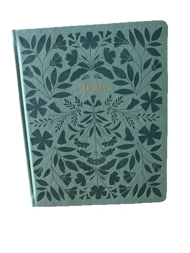 Eccolo 2026 Large Agenda Planner, 12 Month Jan- Dec Monthly & Weekly ...