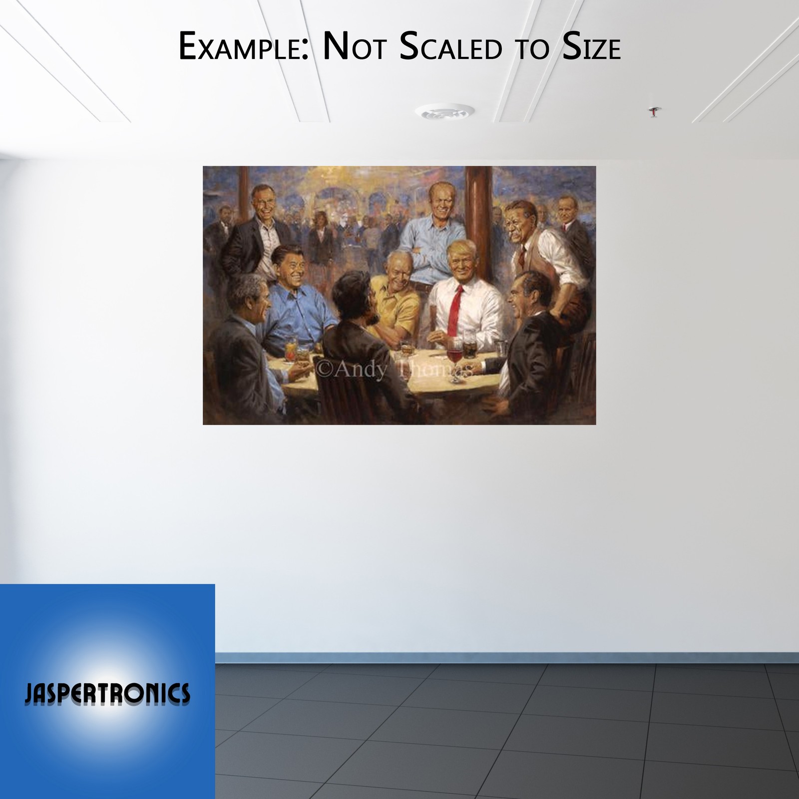 The Republican Club - US Presidents Canvas Open Edition by Andy Thomas ...