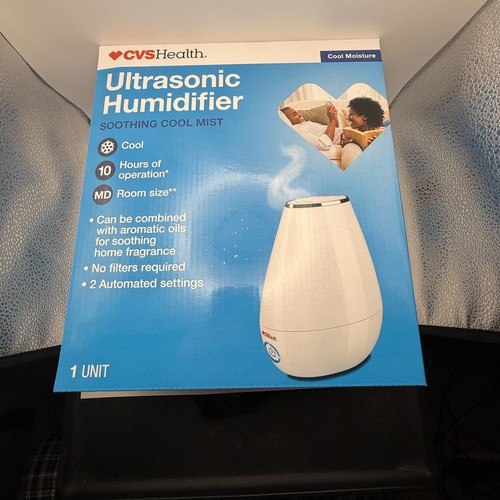 CVS HEALTH ULTRASONIC HUMIDIFIER SOOTHING COOL MIST 50428585047| eBay
