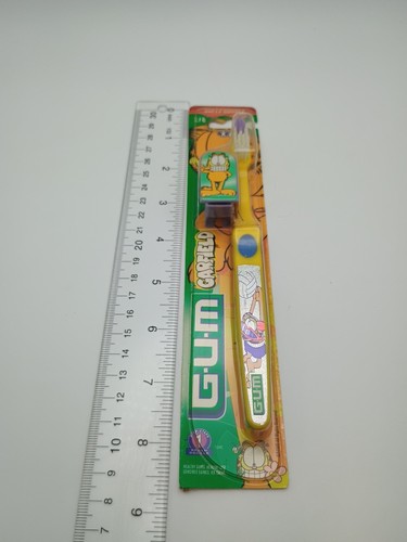 Vintage GUM Kid's Childs Garfield Toothbrush w/ Cap | eBay